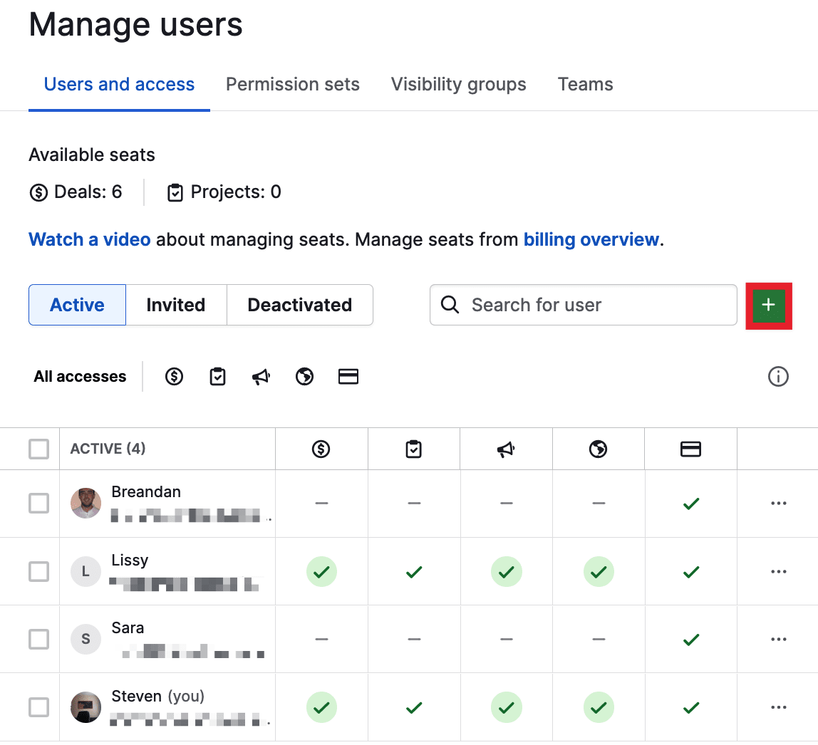 How can I add a user? - Knowledge Base | Pipedrive